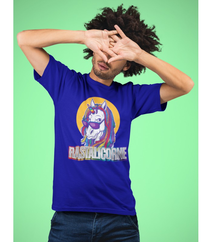 Tee Shirt RastaLicorne, 100% coton Bio Tee Shirt RastaLicorne, 100% coton Bio